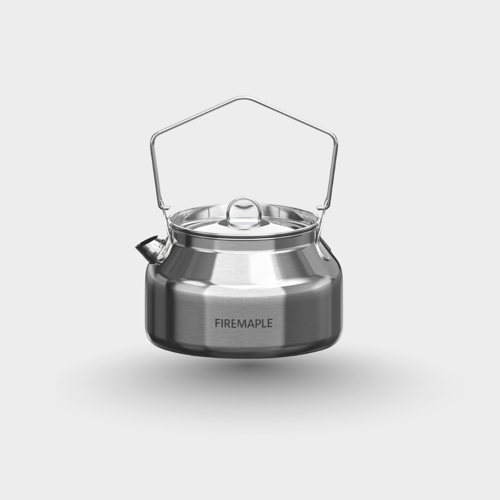 Antarcti 1.2L Outdoor Stainless Steel Kettle with Canister Storage ...